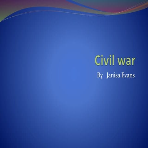 civil war | PPT