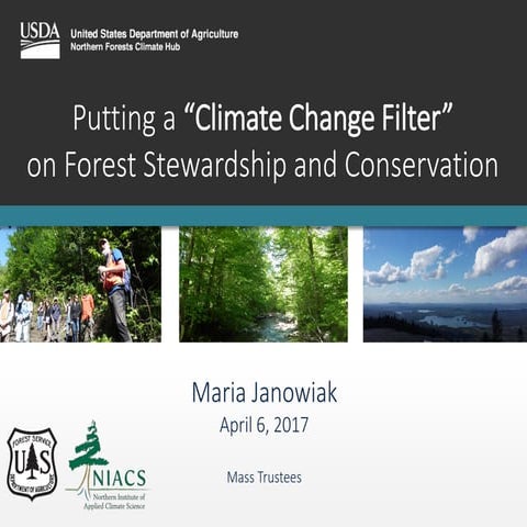 Putting a “Climate Change Filter” on Forest Stewardship and ...