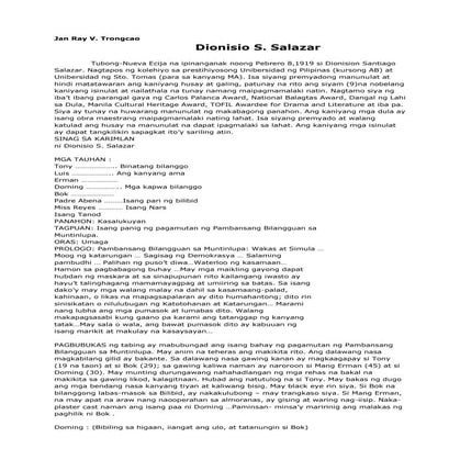 Dionosio S. Salazar | DOCX