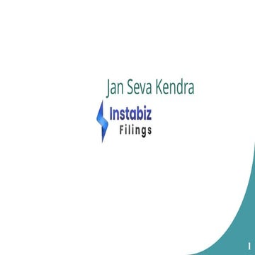 Jan Seva Kendra : Your Local Service Hub | PPTX
