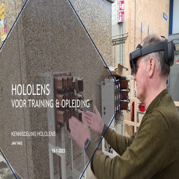 Hololens, voor training en opleiding | PPT