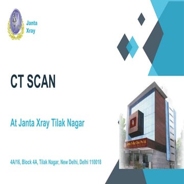 Cheap CT Scan in Delhi | PPT