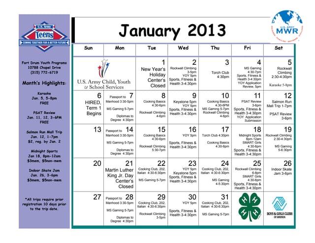 2012 December Calendar | PDF