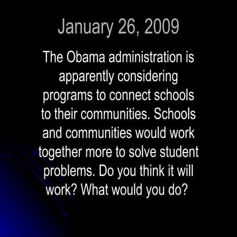 World History Class January 26, 2009 | PPT