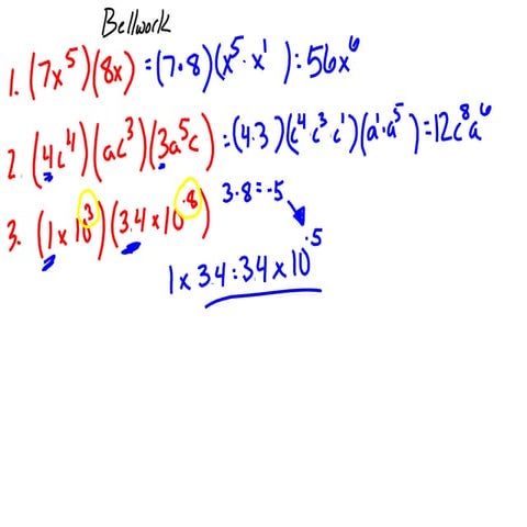 Dividing Exponents