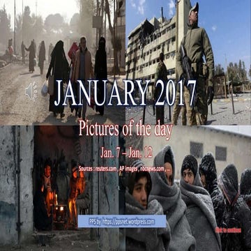 JANUARY 2017 - Pictures of the day - Jan. 7 - Jan. 12 | PPT