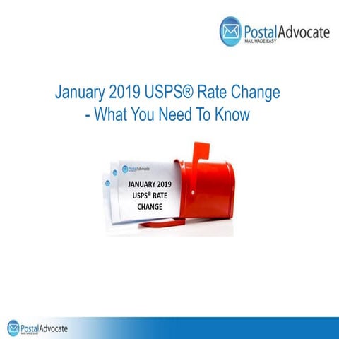 Our Guide to the July 2025 USPS® Rate Change | PDF