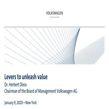 Volkswagen Group: Strategic Business Analysis & Future Mobility Outlook ...