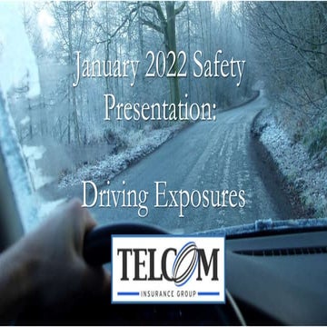 Safe Winter Driving | PPTX