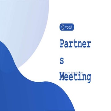 January 2023 - Partners Meeting Group | PPT