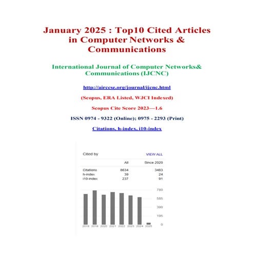 International Journal of Computer Networks & Communications (IJCNC) | PDF