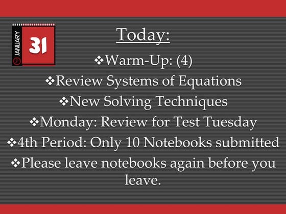 5As Method of Lesson Plan on Ssolving systems of linear equations in two variables by ...