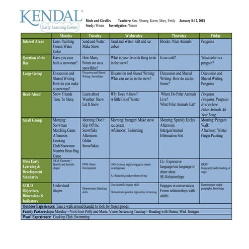 January week two%2c winter | PPT