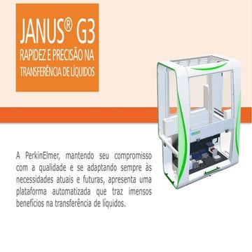 Janus G3: Rapidez e Automação que você precisa. | PPT