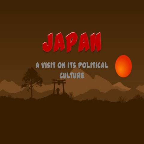 Japan-Political Culture | PPTX