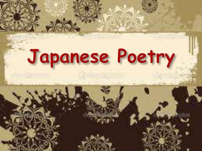 Japanese Poetry japanese-poetry