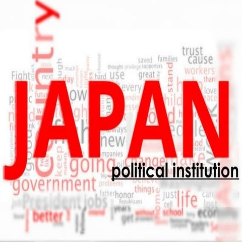 Japanese Political Structure & Framework | PPT