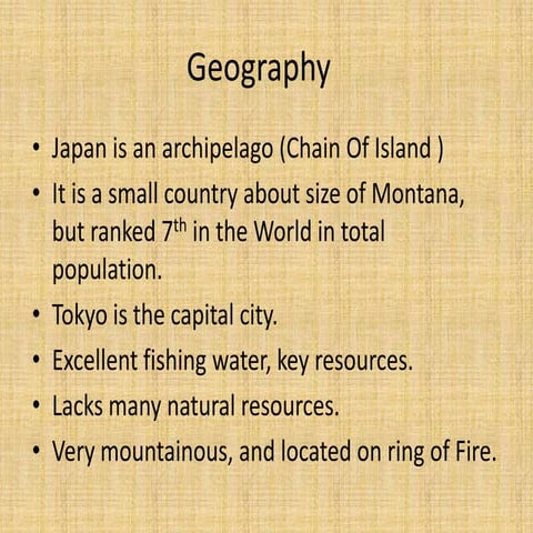 Japan presentation | PPTX