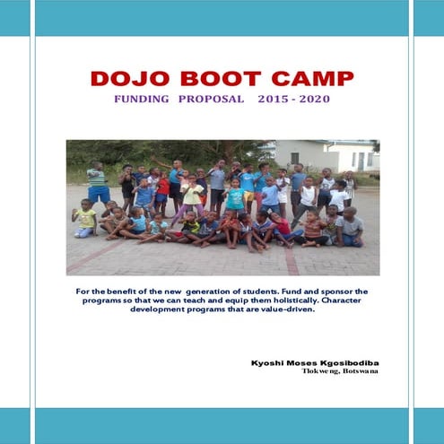 Karate Boot Camp Proposal 2018 | PDF | Martial Arts | Sports