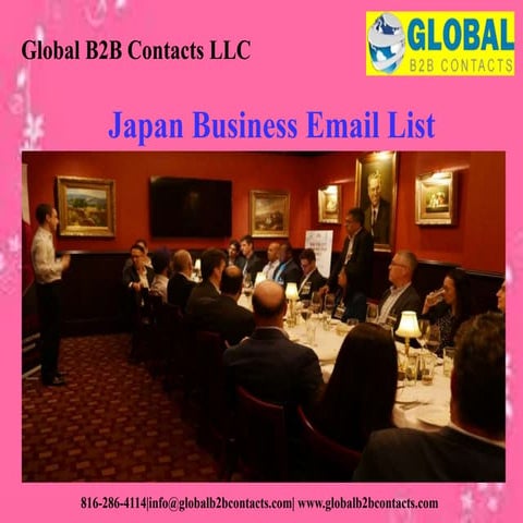 Japan business email list | PPTX