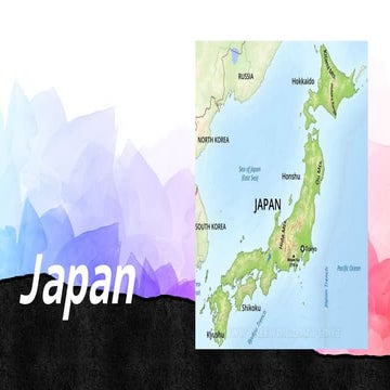 Geography of Japan | PPTX