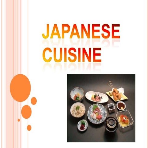 Japanese cuisine | PPTX