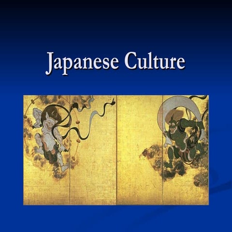 Japanese culture | PPT