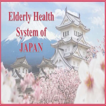 Elderly Health System of Japan.pptx