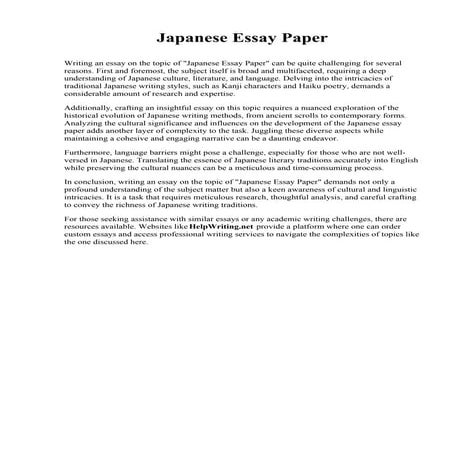 Japanese Essay Paper.pdf