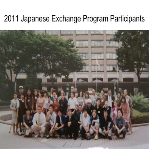 Japanese Exchange Program Pictures | PPT