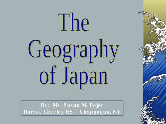 Japan’S Geography | PPT