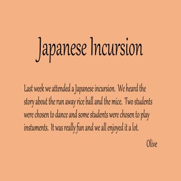 Japanese incursion | PPTX
