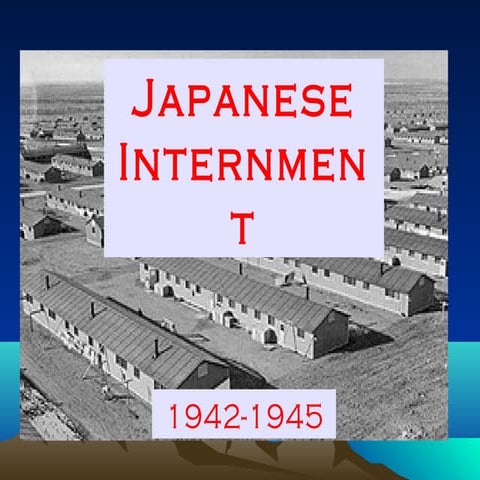 Japanese internment camps | PPT