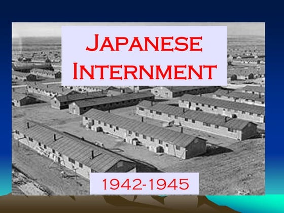Japanese internment camps | PPTX