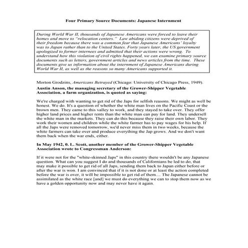 Japanese internment docs.doc | Genealogy and Ancestry | Hobbies & Interests