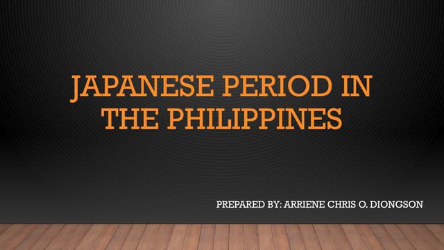 THE SECOND REPUBLIC | PPTX