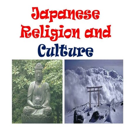 Japanese Religion And Culture | PDF | Buddhism | Religion & Spirituality