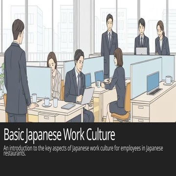 Japanese Work Culture for Japanese Restaurant Employees.pptx