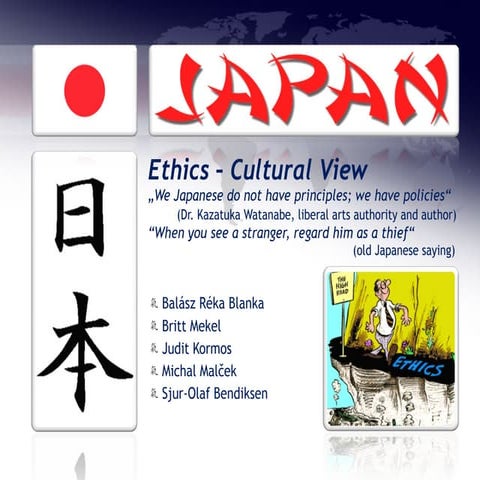 Japan Ethics | PPT
