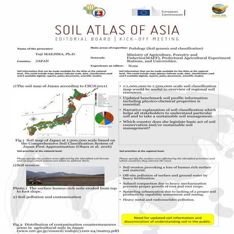 Soil Atlas of Asia: Japan | PPT | Agriculture | Industries
