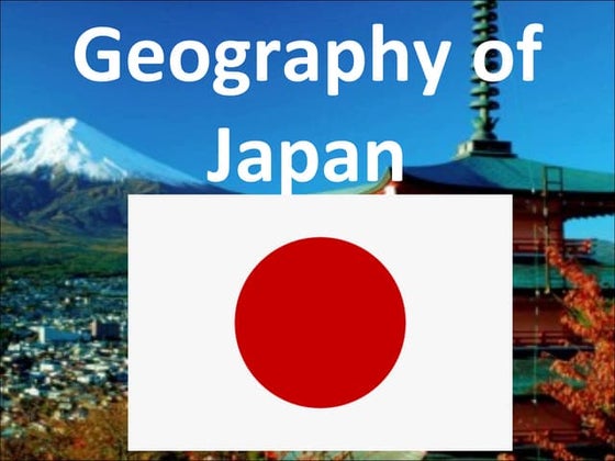 Japan’S Geography | PPT