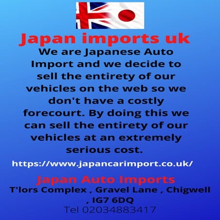 Japan imports uk | PDF