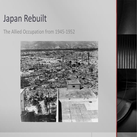 Japan miracle | PPTX