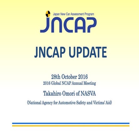 Japan NCAP Update | PPTX