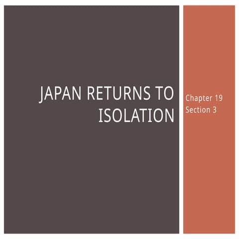 19.3-Japan-Returns-to-Isolation.pdf LESSON | PDF