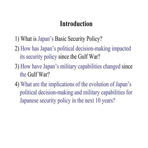 A Shift In Japan's Security Policy..pptx
