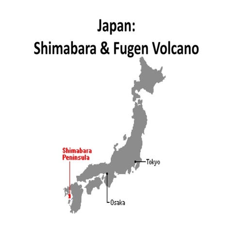 Shimabara & Fugen Volcano | PPT