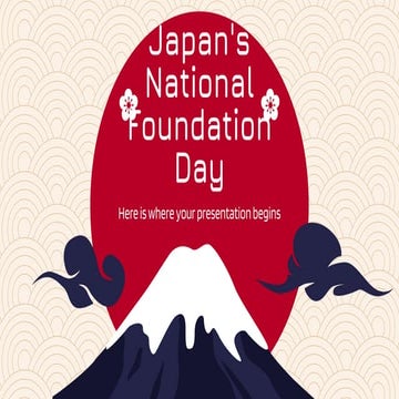 Japan' National Foundation Slidesgo.pptx