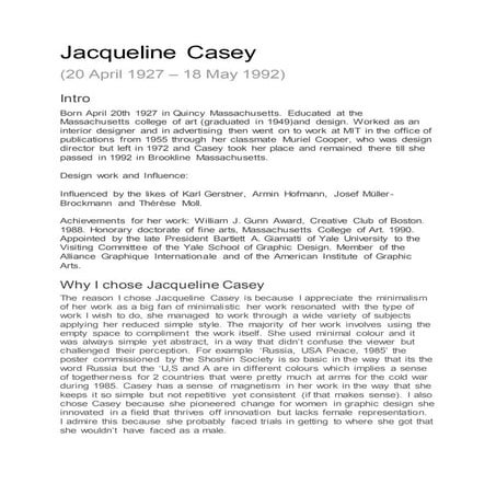 Jacqueline Casey | PPTX