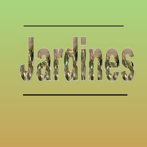 Jardines | PPT